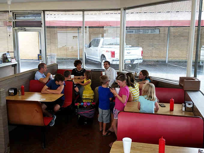 Multi-generational dining at its finest, where kids and adults unite over burgers that transcend age barriers.