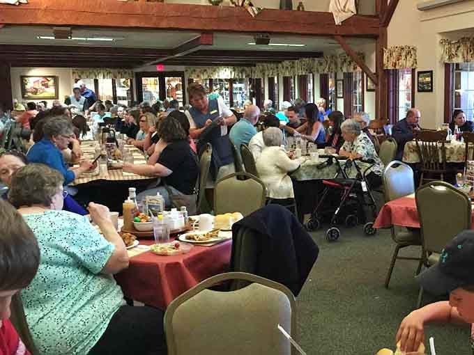 When the dining room is this packed with happy faces, you know you've found something truly special and delicious.