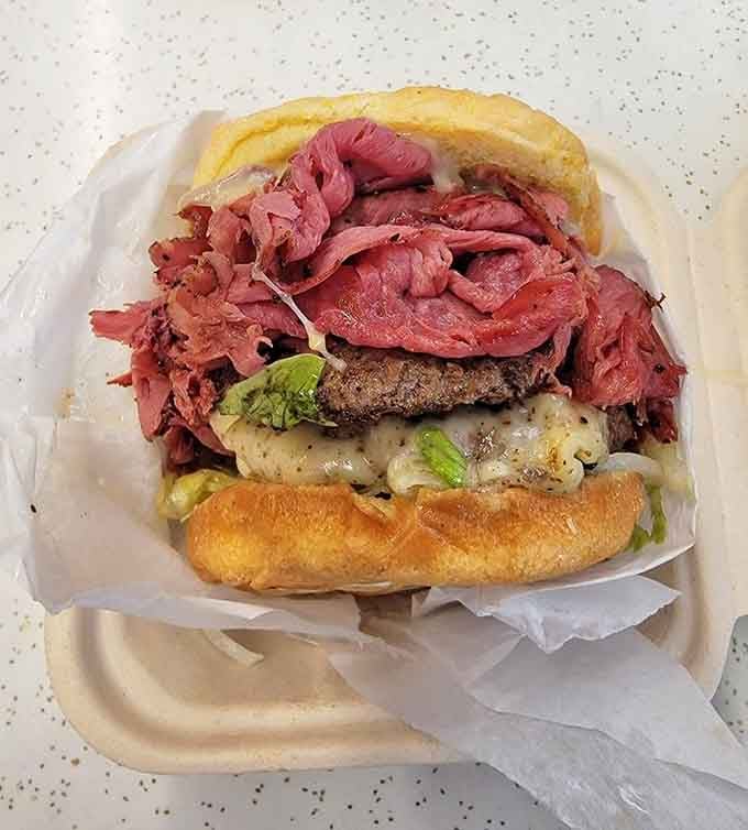 When someone asks if you want pastrami on your burger, the only correct answer is an enthusiastic yes.