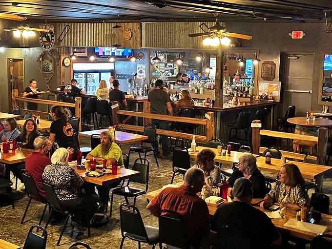 Full tables and happy faces tell you everything you need to know about a restaurant's reputation.