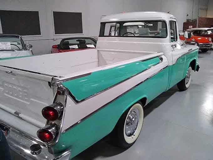 Tail fins on a pickup truck? The fifties were wild, wonderful, and completely unapologetic about it.