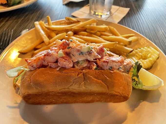 A lobster roll overflowing with sweet meat on a toasted bun, the sandwich that launched a thousand Cape Cod vacations.