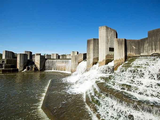 Stepping Stone Falls creates urban tranquility, proving nature and city life can coexist quite beautifully together.