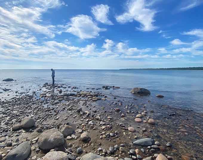 Rocky shores and endless blue horizons remind you why Lake Huron deserves more respect than it gets.