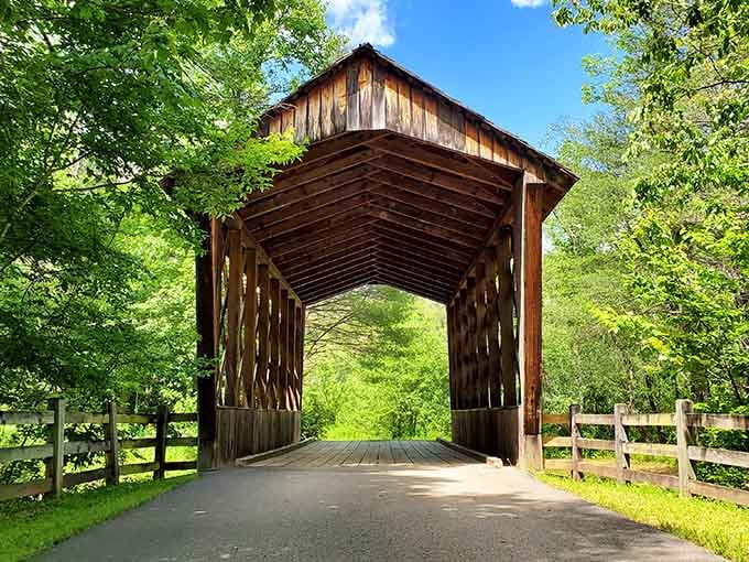 Covered bridges in Georgia prove that functional architecture can also be Instagram-worthy without even trying too hard.