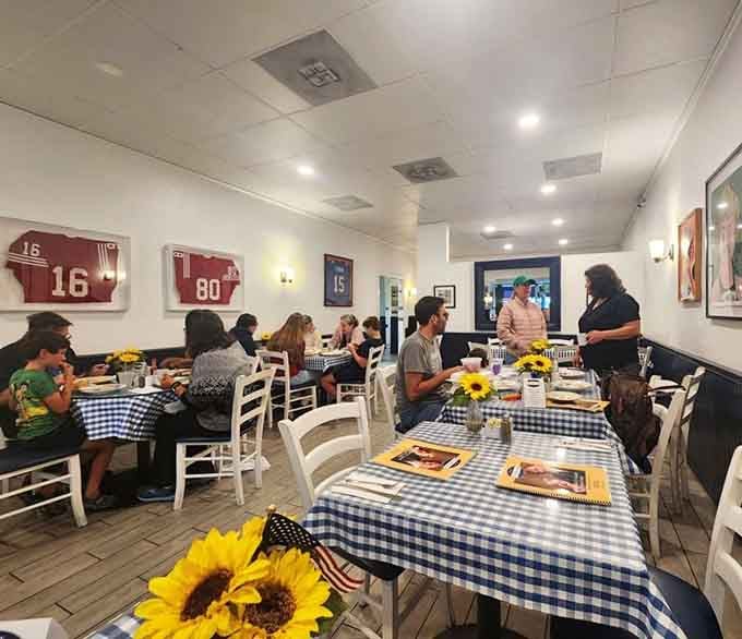 A full dining room of happy breakfast eaters is always the best review any restaurant could ask for.