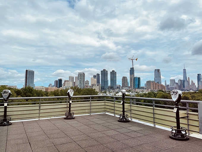 Take a breather on the observation deck where Manhattan's skyline reminds you that Jersey's got the better view of the whole show.