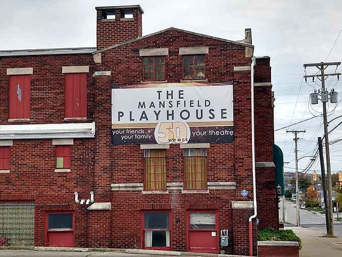 The Mansfield Playhouse has been the heart of local theater, where community talent shines brighter than Broadway budgets.