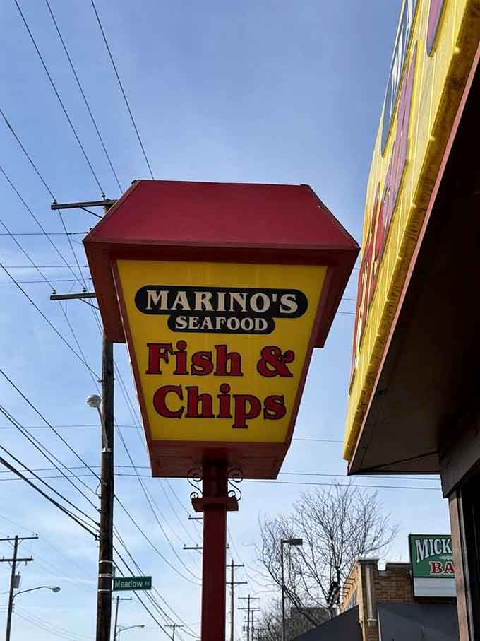 A beacon of fried goodness on the west side, calling to hungry souls like a delicious lighthouse.