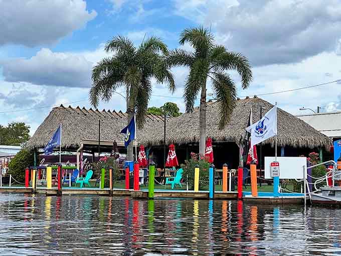 Thatched roofs over the water where cold drinks and fresh catch meet views worth a thousand postcards.
