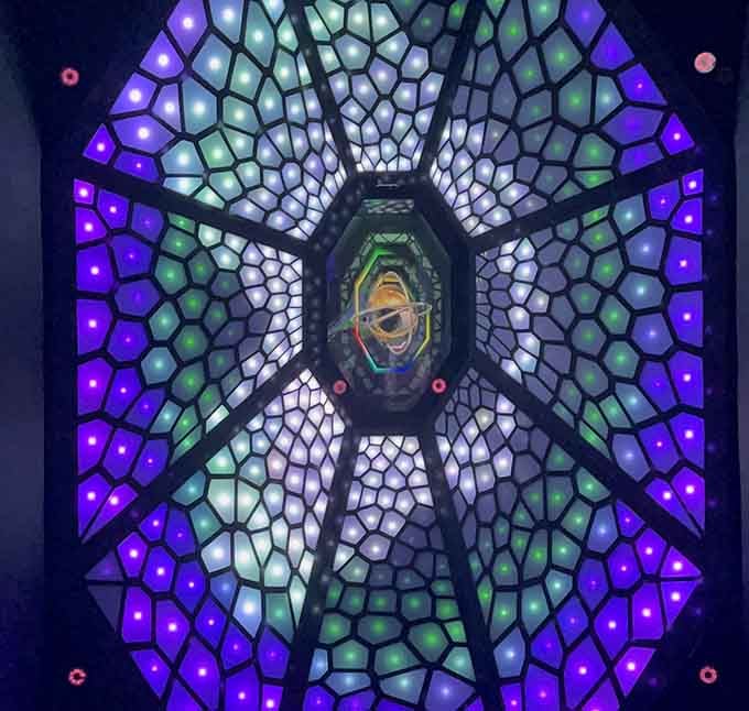 Stare into this kaleidoscopic tunnel long enough and you'll forget what year it is, possibly your own name.