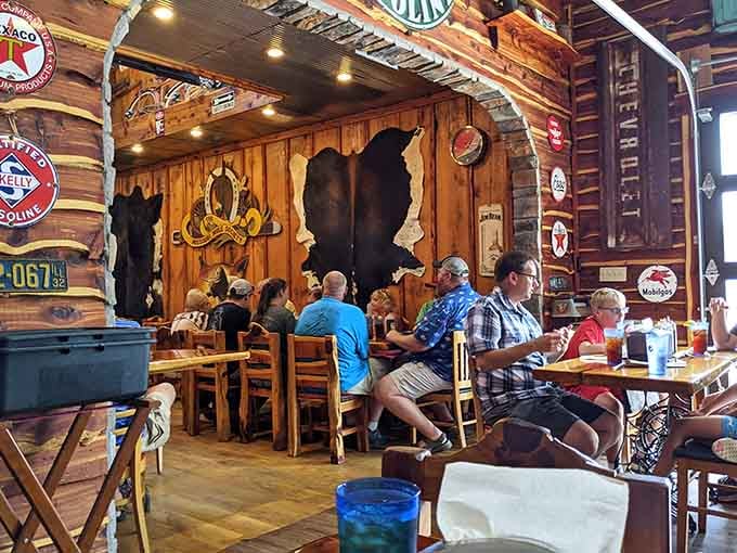 Locals and travelers breaking bread together, united by their mutual appreciation for exceptional smoked meat.