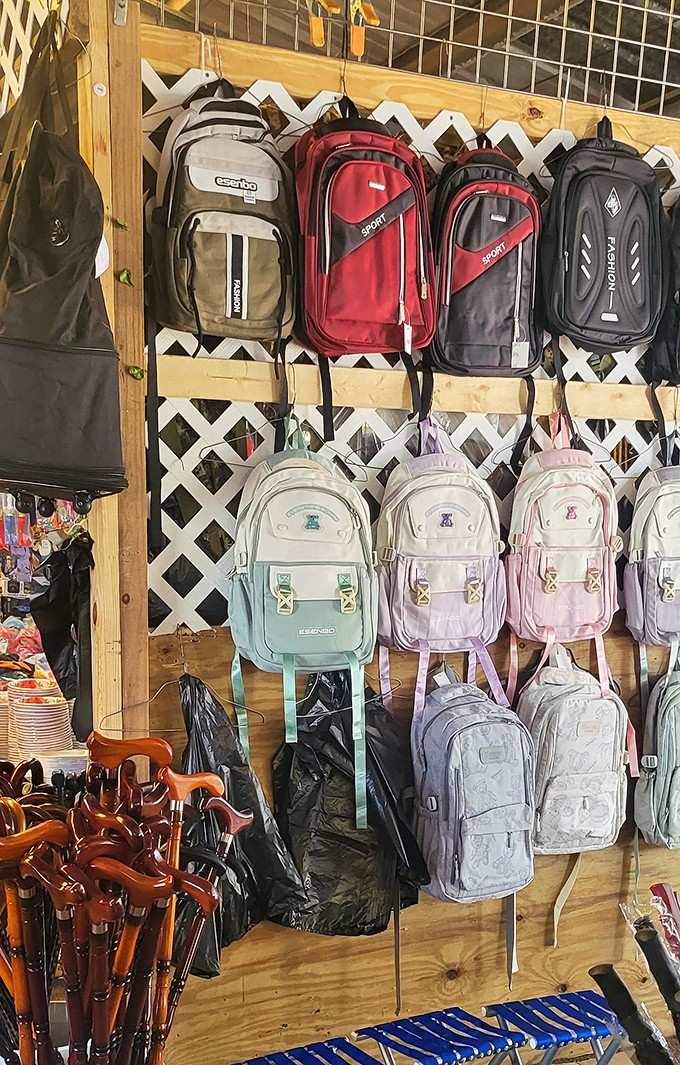 Backpacks in every color of the rainbow prove practical can also be pretty, and affordable beats overpriced every single time.