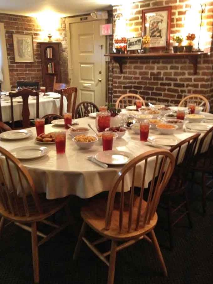 Where strangers become friends over bowls of butter beans and the universal language of really good Southern cooking.