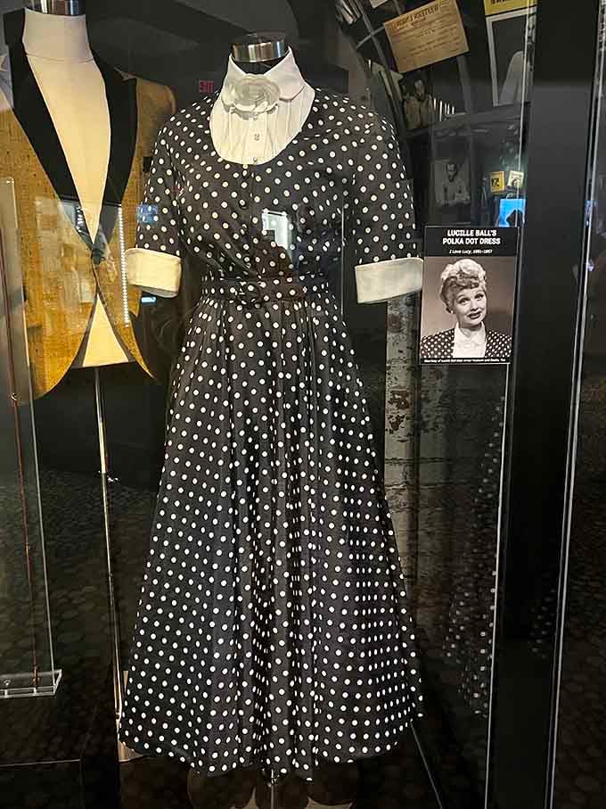 Lucille Ball's iconic polka dot dress stands as proof that style and slapstick have always been the perfect comedy combination.