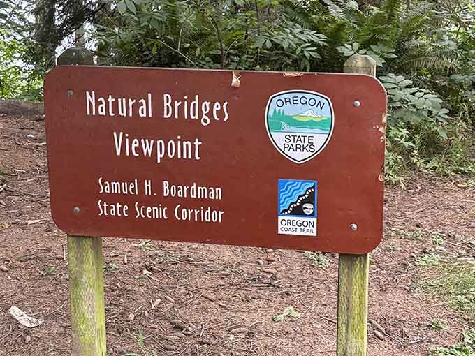 When you see this sign, you know you've arrived at one of Oregon's best-kept coastal secrets.