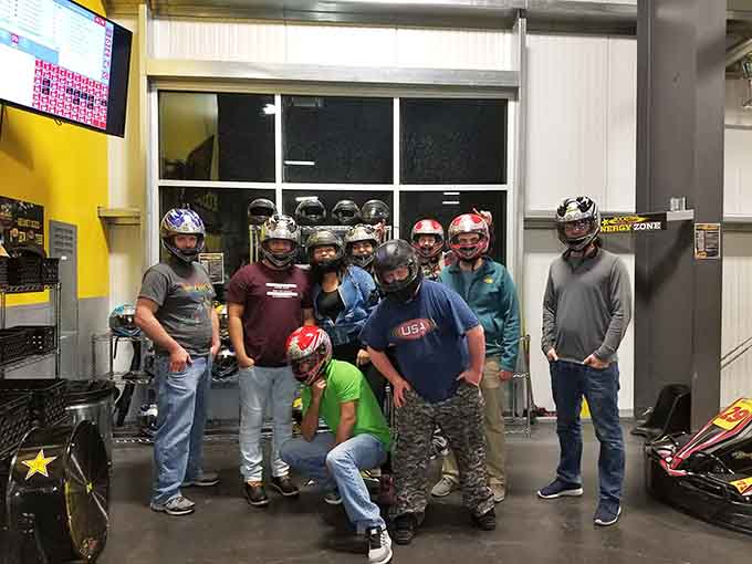 Victory poses happen before the race when everyone still thinks they're going to win.