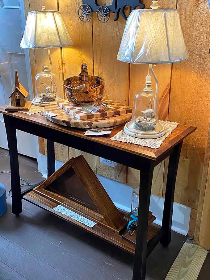 Console tables showcase the kind of craftsmanship your IKEA-loving friends will secretly envy at dinner parties.