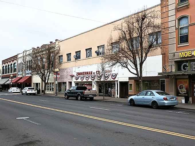 Local shops line the streets, offering actual personality instead of the same chain stores you'd find anywhere.