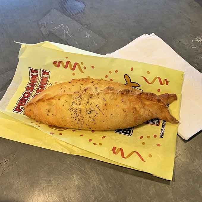 Golden and herbed like something from a French countryside, this fish-shaped beauty makes healthy eating look downright irresistible and fun.