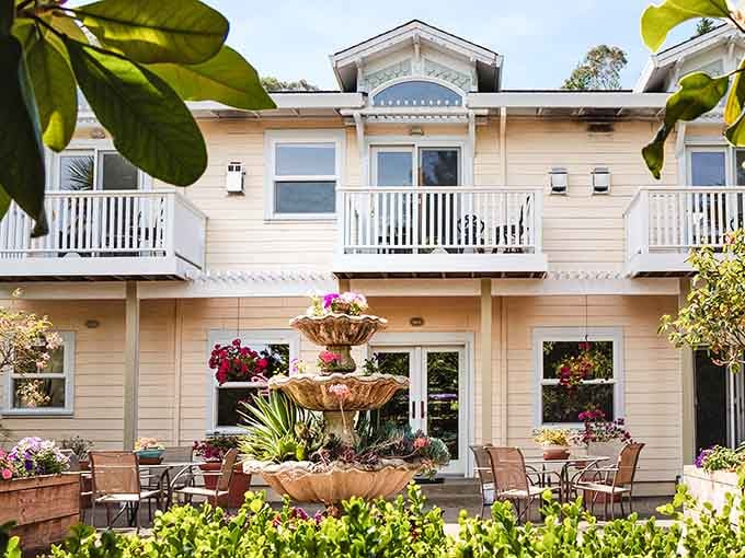 Accommodations that understand the assignment: comfort, charm, and fountains that actually work as advertised.