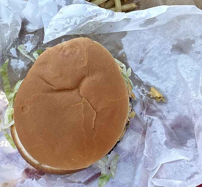 Sometimes you need a classic burger, and Pop's delivers with all the fixings your heart desires today.