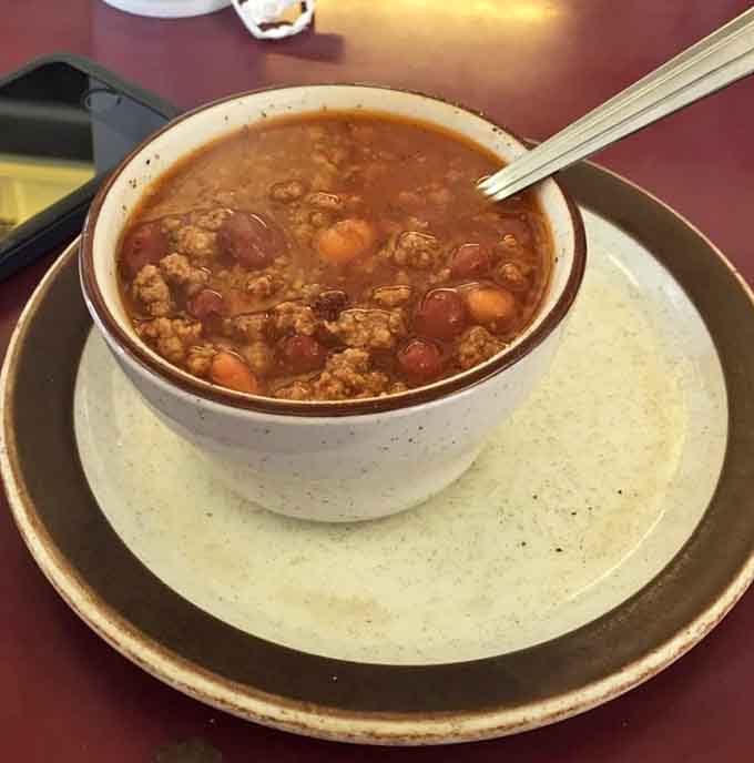 This hearty chili with beans proves comfort food doesn't need to cost your entire paycheck to work.