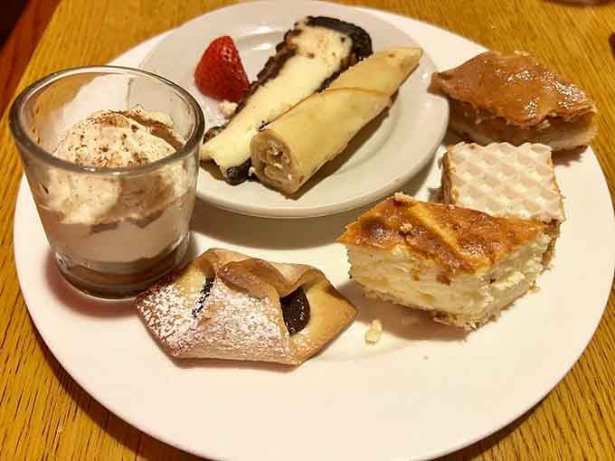 The dessert plate that proves you absolutely do have room for sweets, despite your earlier protests otherwise.
