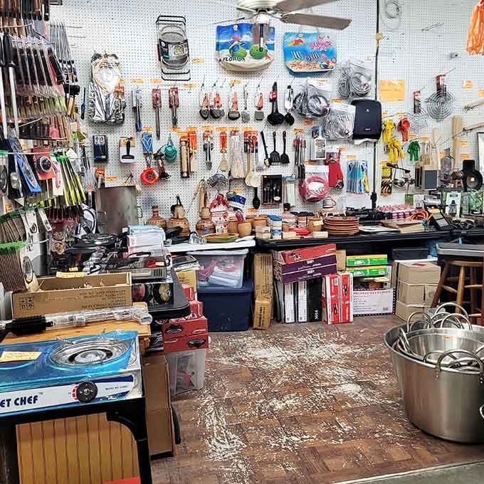 Kitchen gadgets galore, from the practical to the "what exactly does this do" category of culinary mystery tools.