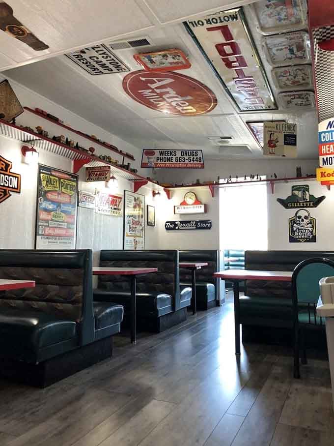 Every booth offers a front-row seat to the greatest show on earth: authentic American diner culture alive and thriving.