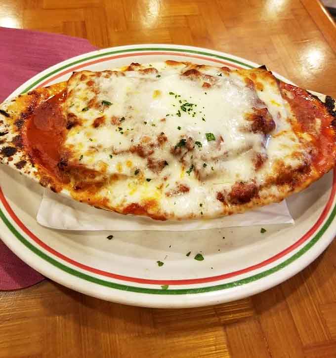 Lasagna so generously cheesy it could make your Italian grandmother nod approvingly from across the room right now.