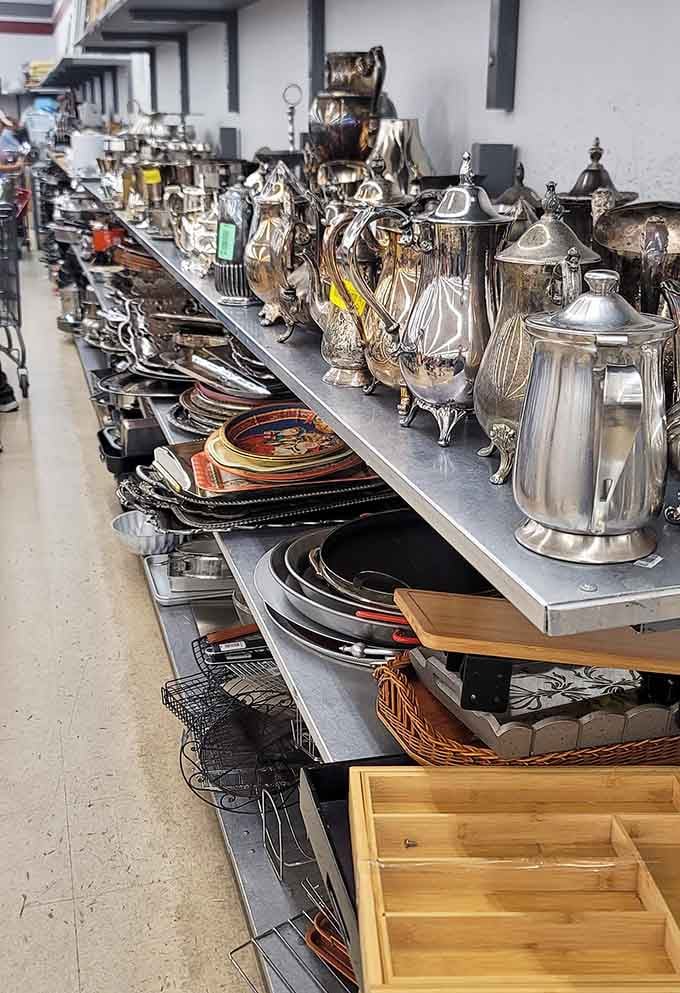 Ornate coffee pots and silver serving trays that'll make your brunch spread look absolutely Instagram-worthy.