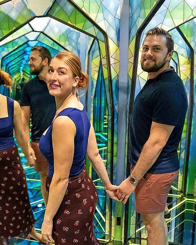 This couple's about to discover if their relationship can survive navigating a maze where nothing is real.