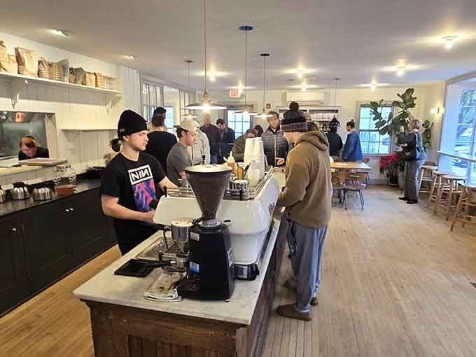 The counter where dreams come true and decisions get impossibly hard, because choosing just one donut feels downright criminal.