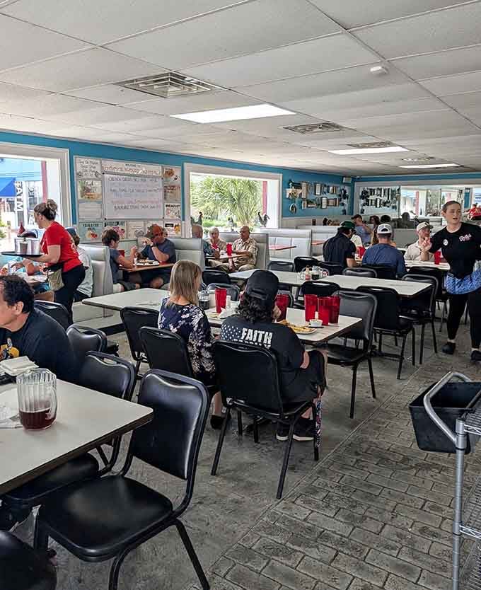 Locals fill the dining room, always the best sign you've discovered something truly special and authentic.