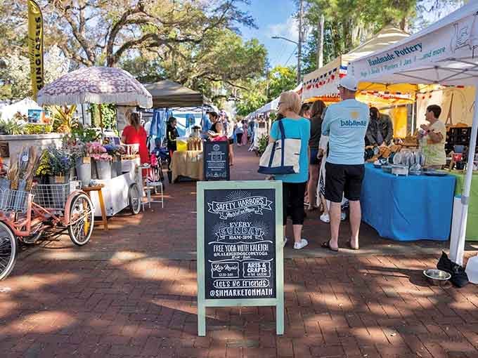 The farmers market brings together fresh produce, local artisans, and the kind of community vibe that's increasingly rare these days.
