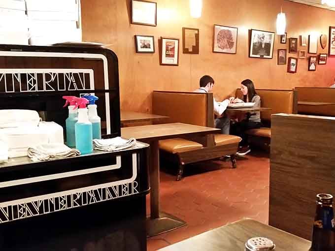 Cozy booths filled with happy diners who know they've found something special worth the wait.