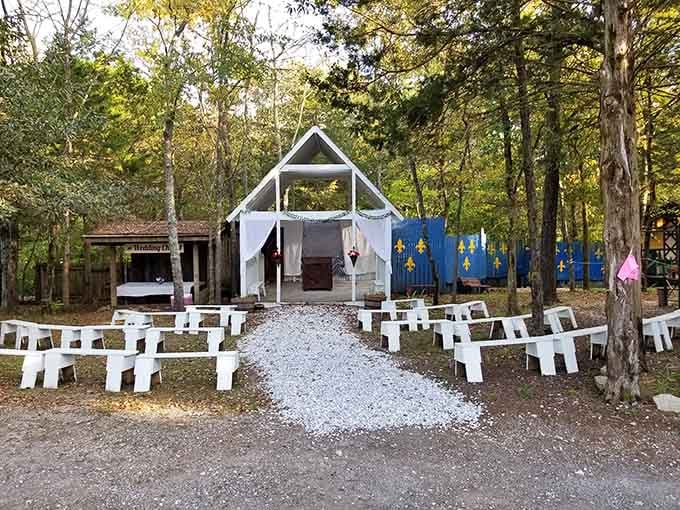 They even host weddings here, because nothing says "happily ever after" quite like getting hitched in a medieval village.