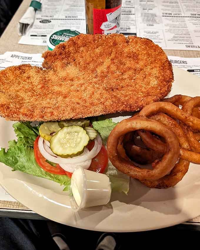 When your tenderloin is bigger than your head, you know you're in Indiana, where we believe more is more and apologies are unnecessary.