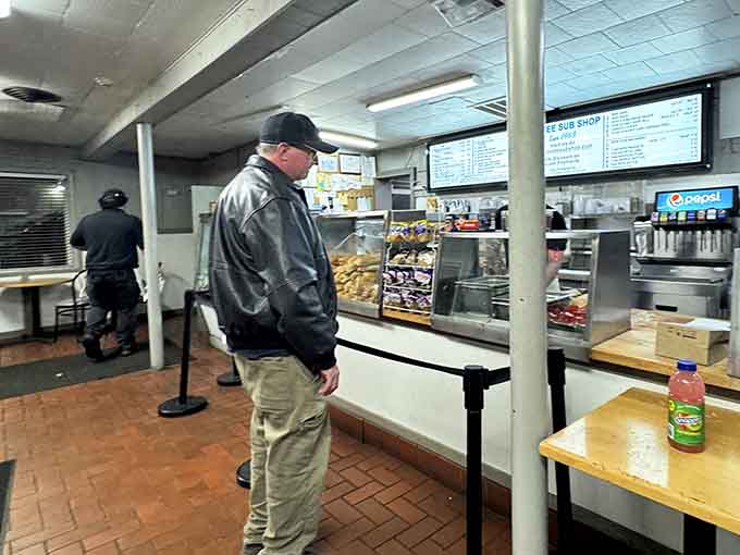 Counter service at its finest, where ordering is easy and the hardest choice is whole or half.