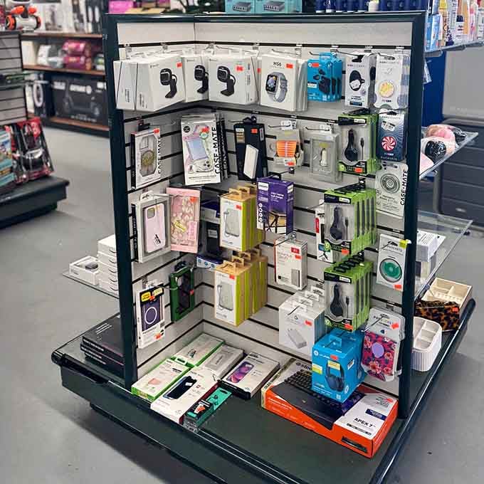 Phone accessories and tech gadgets proving that staying connected doesn't have to disconnect your bank account.