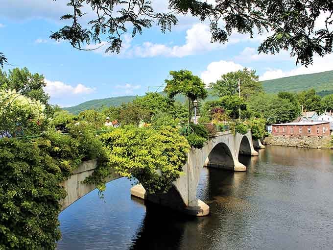 The Bridge of Flowers transforms old infrastructure into Instagram gold, proving gardens belong everywhere, even overhead.