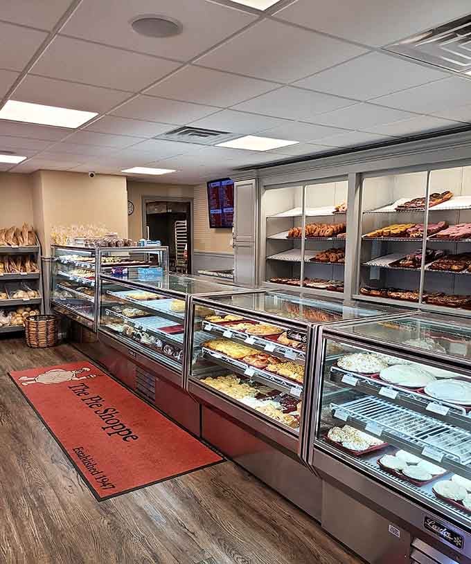 Display cases full of temptation stretch as far as the eye can see, testing your willpower at every turn.