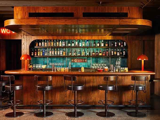 A bar this beautifully crafted deserves more than a quick nightcap; settle in and stay awhile, friend.