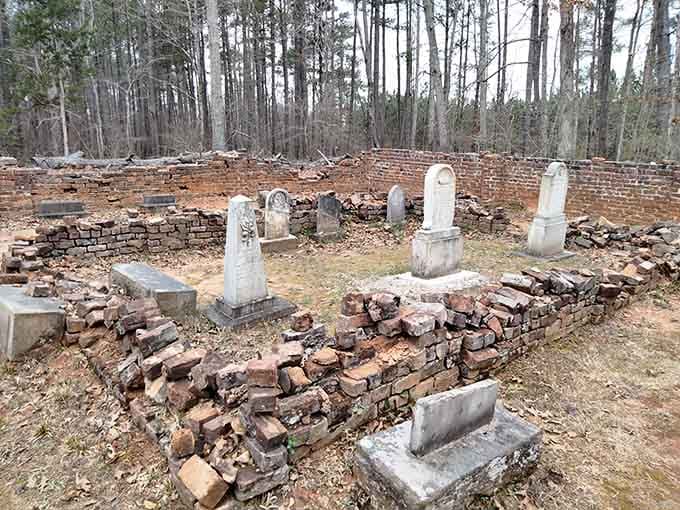 These weathered gravestones tell Union's story better than any brochure, connecting past to present with quiet dignity and respect.