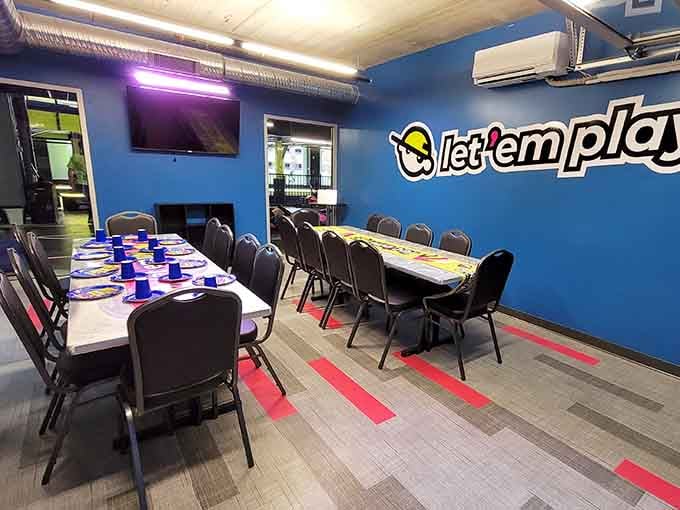 Party rooms where cake meets chaos in the best possible way, and nobody has to clean their own house afterward.