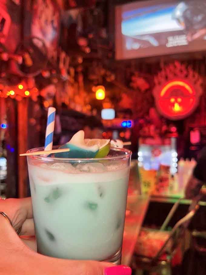 Creamy, dreamy, and glowing under the lights like it traveled here from a galaxy far away.