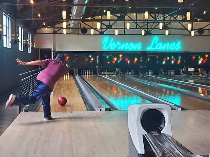 That focused energy says it all: this game matters, even if we're just here for fun and fries.