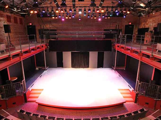 The Power House Theatre's industrial-chic interior transforms performances into intimate experiences you won't find in cookie-cutter multiplexes.