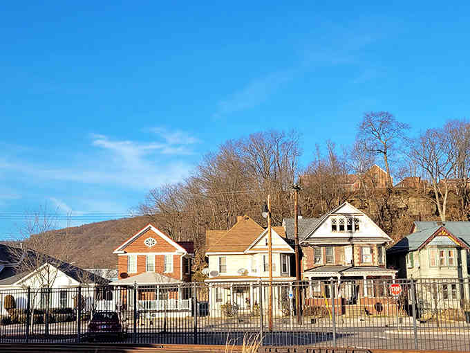 Victorian homes line the hillside like colorful sentinels, each with stories etched into their weathered but dignified facades.